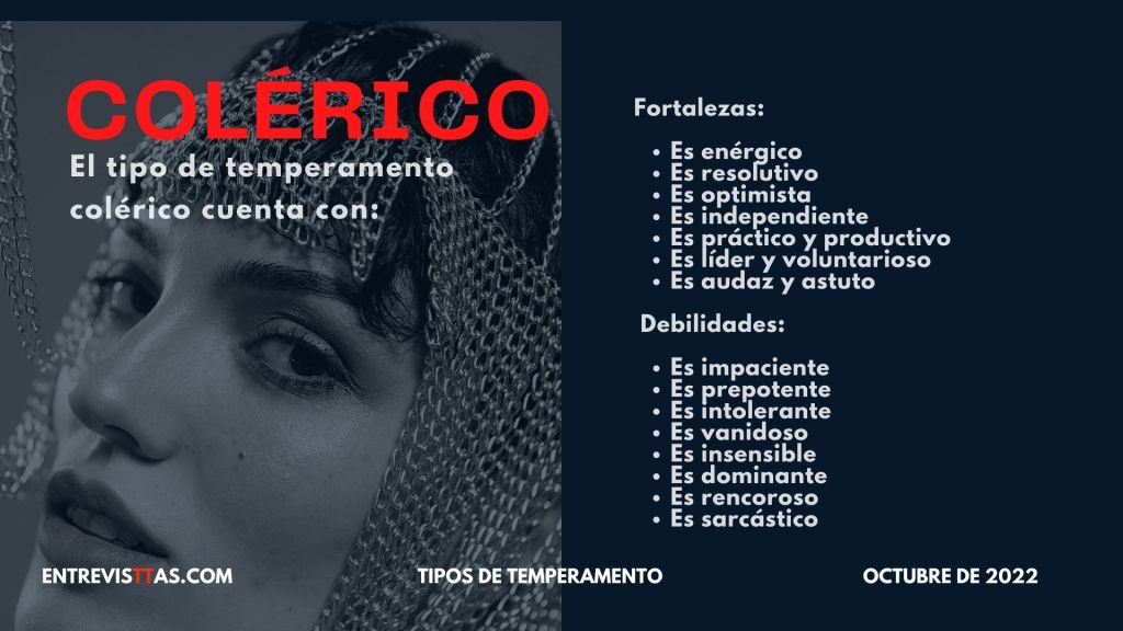 Tipos de temperamento – www.Entrevisttas.com